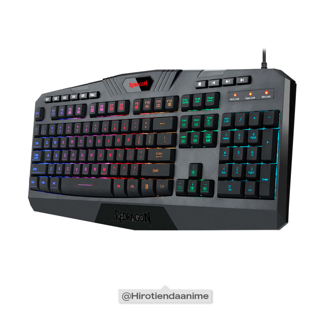 Teclado Gamer Redragon Harpe Pro K503a – Rgb – Hiro Tienda Anime