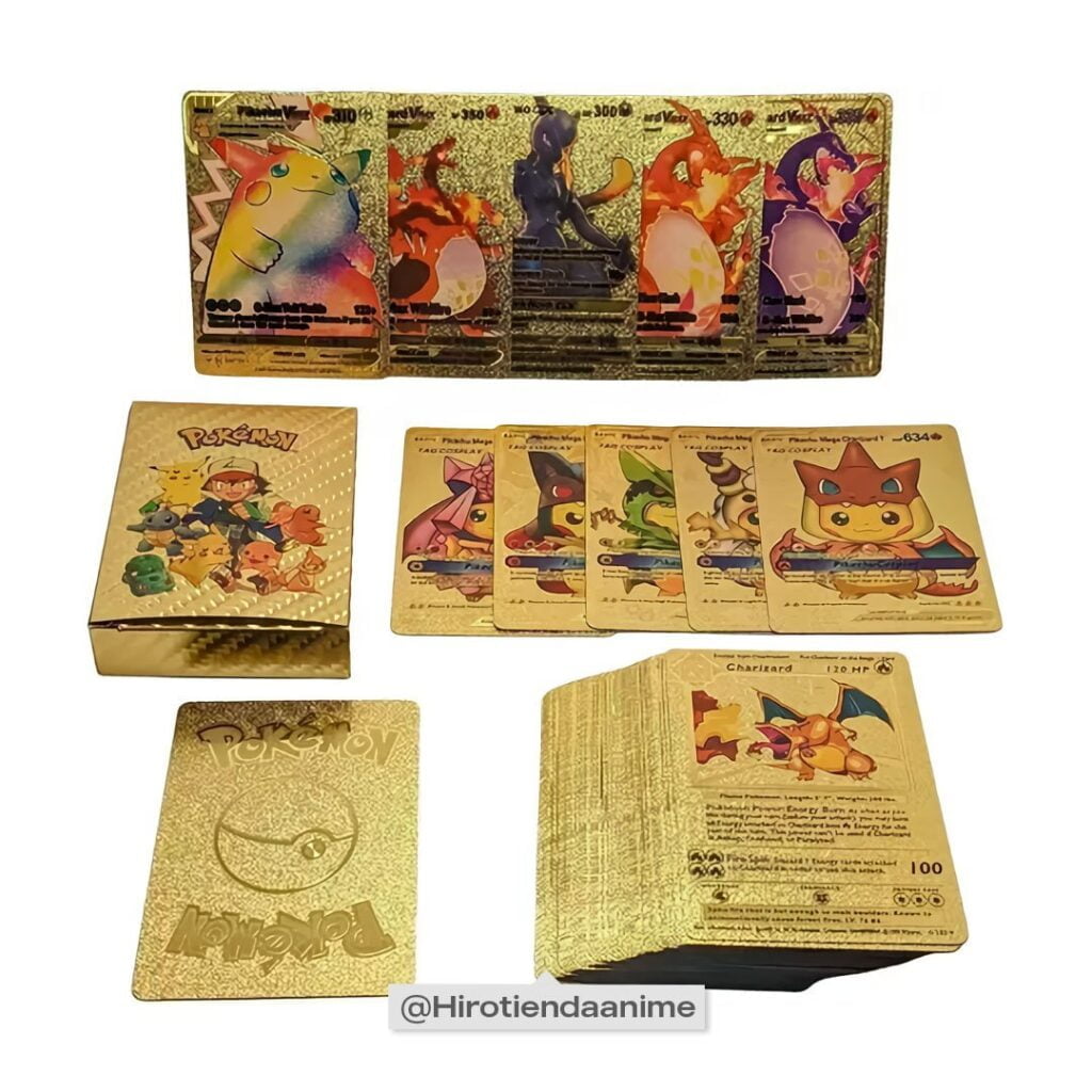 Cartas Doradas Pokémon Edición Especial - Hiro tienda anime