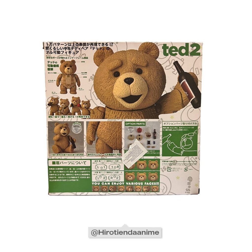 Figura Articulada Oso TED 2 Movie - Hiro tienda anime