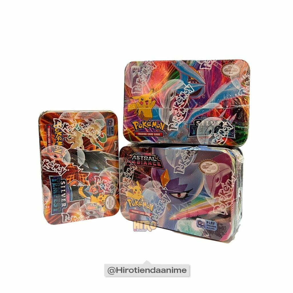 Lata Pequeña Cartas Pokémon - Hiro tienda anime