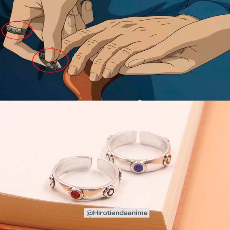 Anillos Howl's Moving Castle unidad - Hiro tienda anime