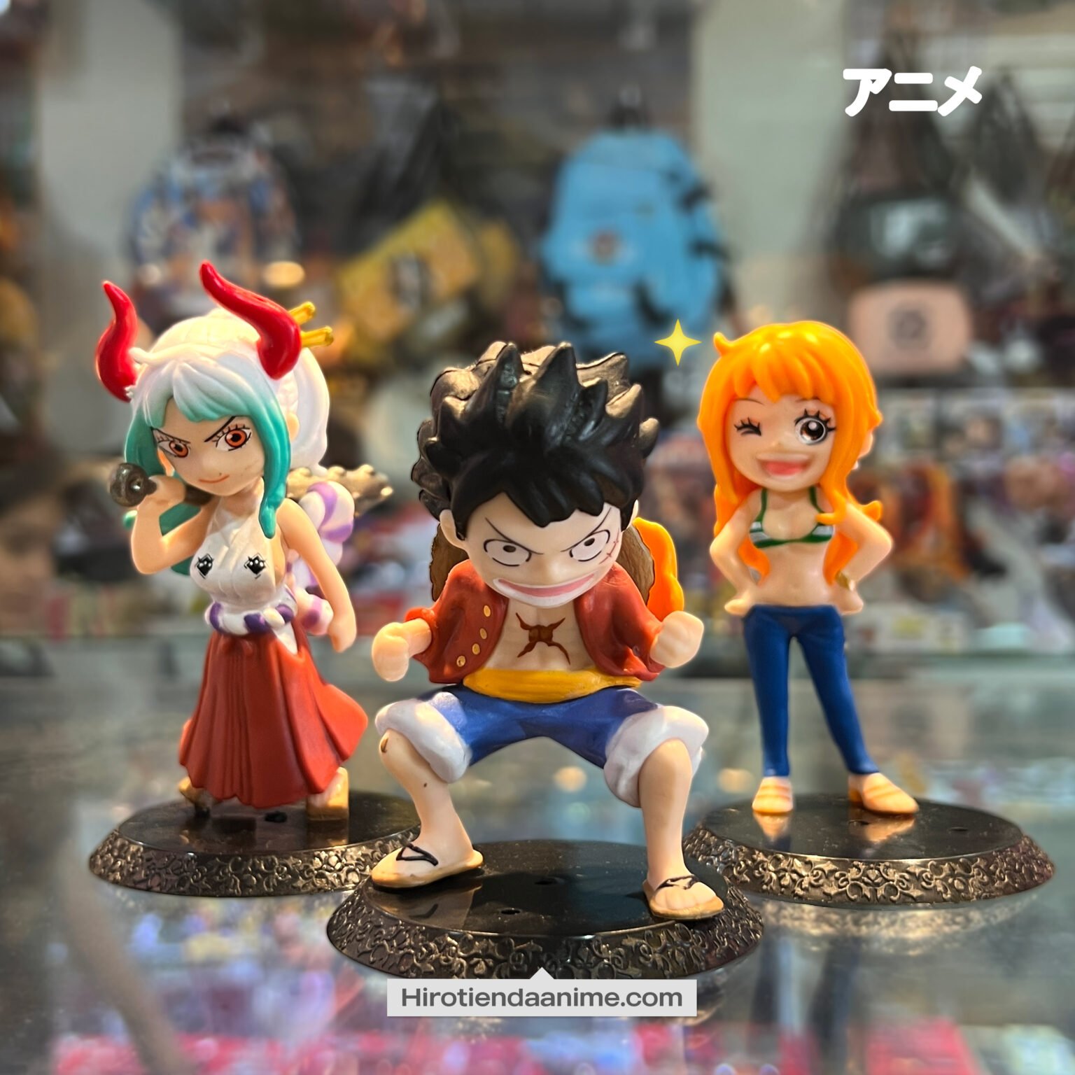 Set figuras One Piece Wano x 6 unidades - Hiro tienda anime