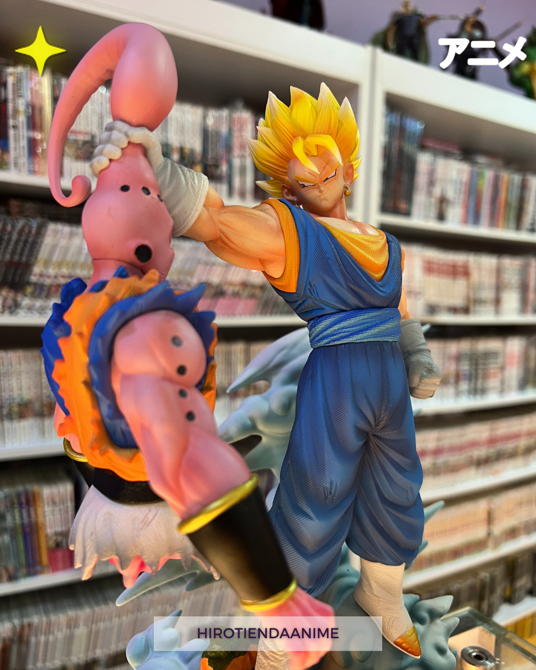 Figura Super Vegetto vs Majin Buu-Dragon Ball - Hiro tienda anime